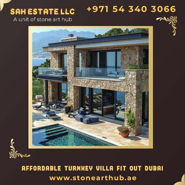 Affordable Turnkey Villa Fit Out Dubai - ☎ +971 54 340 3066 | PDF