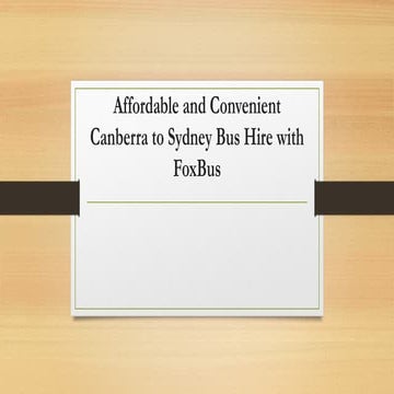 Affordable and Convenient Canberra to Sydney Bus Hire | Bus tour tips ...