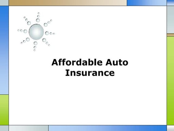 Vehicle insurance | PPT