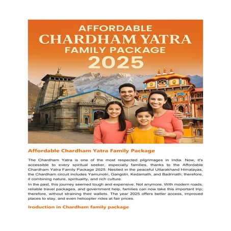 Affordable Chardham Yatra Family Package.pdf