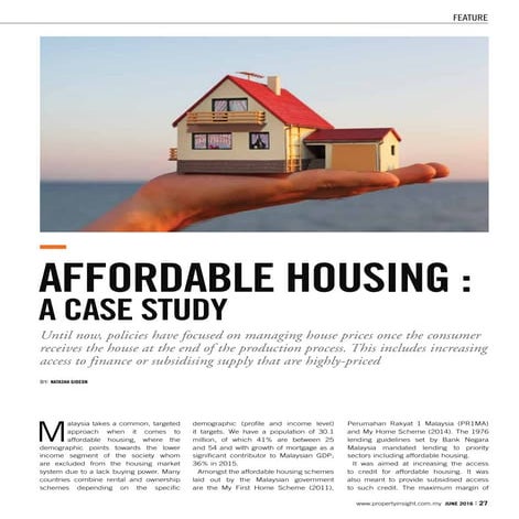 Affordable Housing : A Case Study from 7th Annual Affordable Housing ...