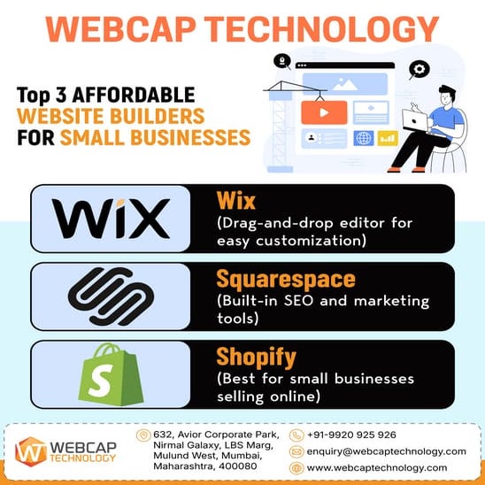 Affordable Website Builders | Webcap Technology | PDF