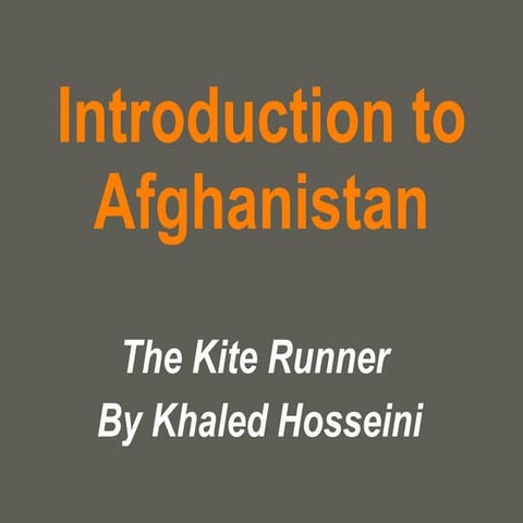 Afganistan powerpoint intro | PPT