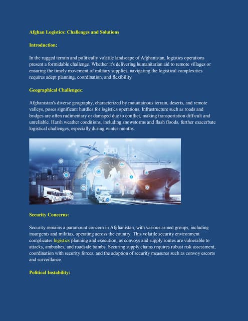 Why Location Matters - The Geographical Challenges of Afghan Logistics.pdf