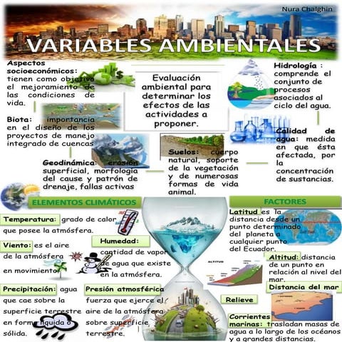 Afiche didactico variables ambientales | PPTX