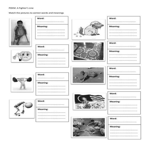 A fighter's line exercise1 | DOCX