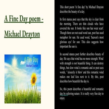 A Fine Day poem - Michael Drayton.pdf