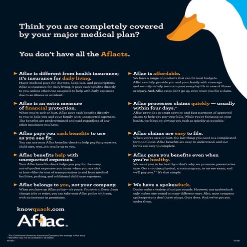 Aflac for individuals | PDF