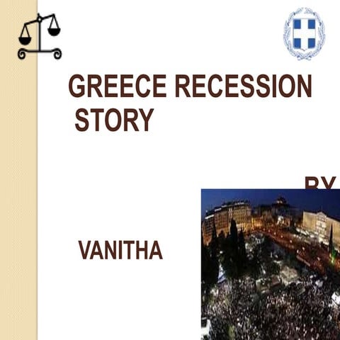 The Greek Debt crisis | PPTX