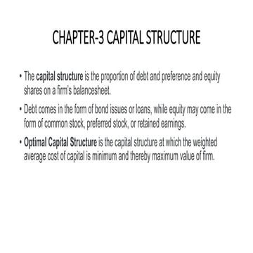 AFM I CHAP-3 CAPITAL STRUCTURE.pptx
