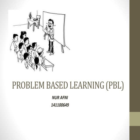 Problem based learning | PPT