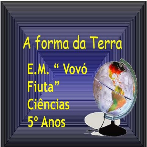 Caca palavras forma da terra | PPTX