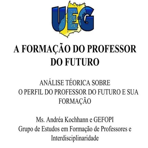 A formação do professor do futuro | PDF