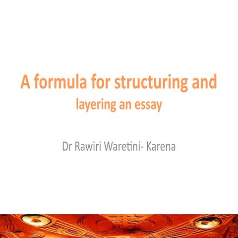 A formula for structuring and layering an essay.pptx