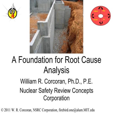 A Foundation For Root Cause Analysis 2011.05.25