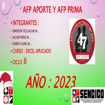 AFP APORTE Y AFP PRIMA en el gran mundo.pptx