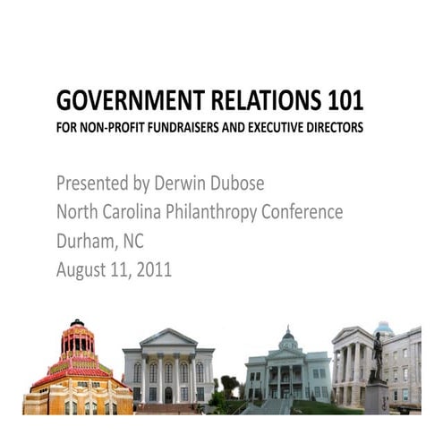 Government Relations 101 - AFP | PDF