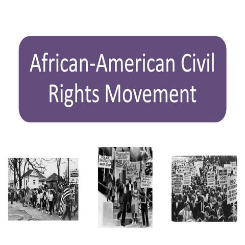 Afr amer civ rights 2 | PPT