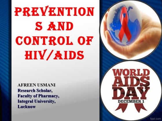 Prevention and control of aids | PPT