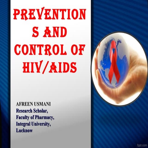 Prevention and control of aids | PPT