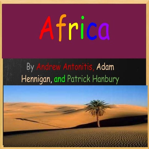 Africa | PPT