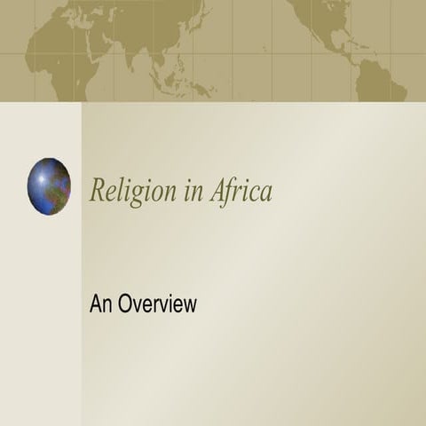 Lesson 1 The Culture of North Africa | PPTX