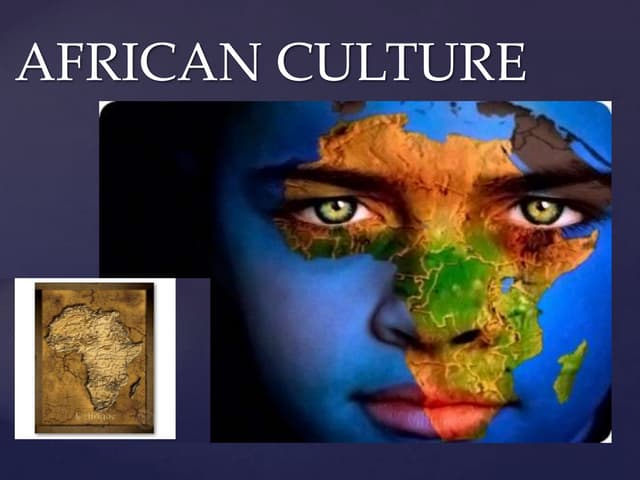African cultures | PPTX