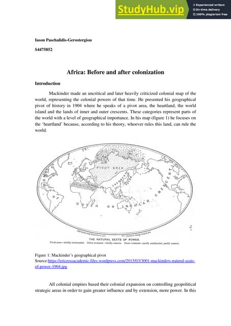Dbq Essay On Imperialism | PDF