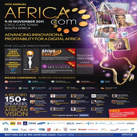 Brochure Africa com 2011 | PDF