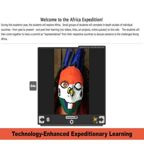 Junior High Technology-Enhanced African Learning Expedition | PPT