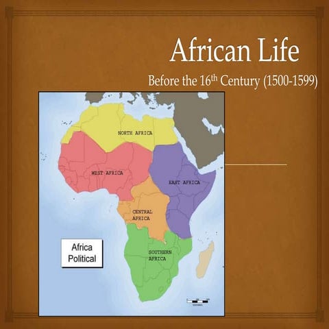 Africa geography | PPTX