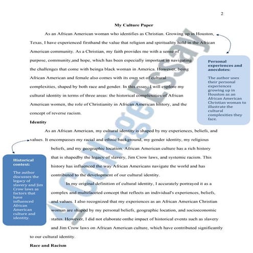 African American Culture by CollegeEssay.org
