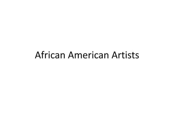 African art powerpoint | PPTX