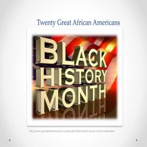 African american biography | PPT
