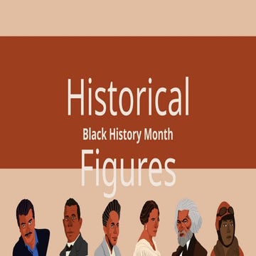 African American Historical Figures History Lesson Presentation in ...