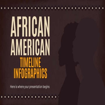 African American History Timeline Infographics by Slidesgo.pptx
