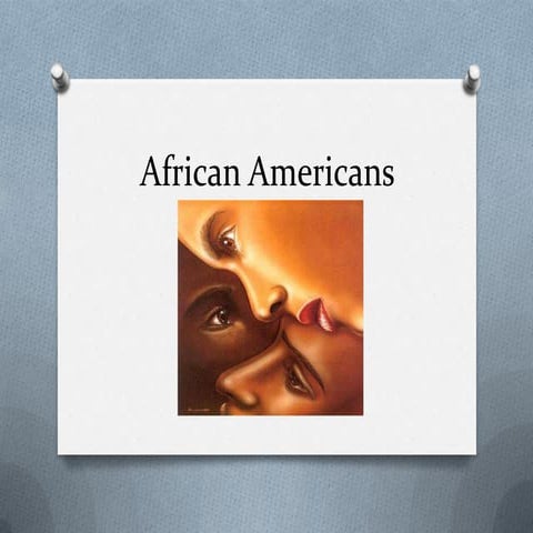 African-American Culture 2013 | PPTX
