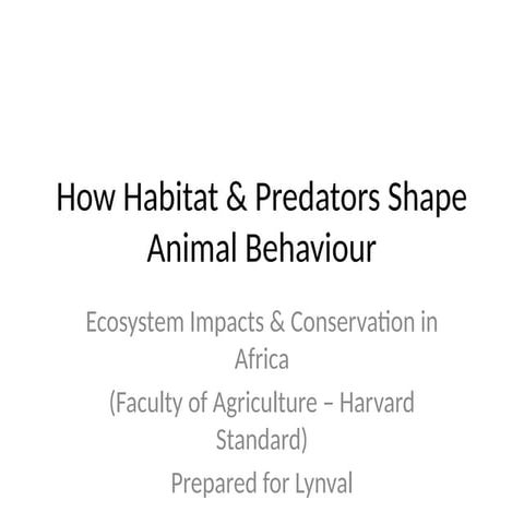 African_Animal_Behaviour_Conservation_with_Image_Placeholders.pptx