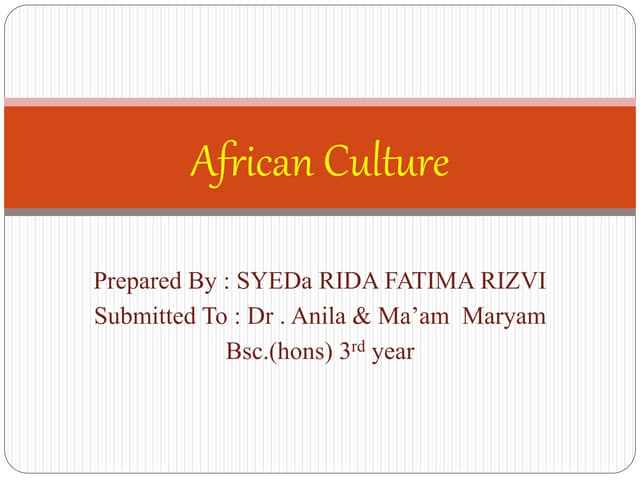 Ancient African Civilizations | PPTX