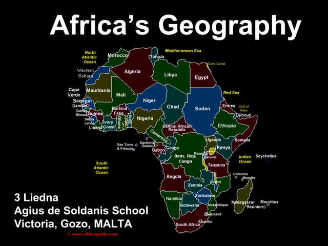 Physical Features of Africa | PPT