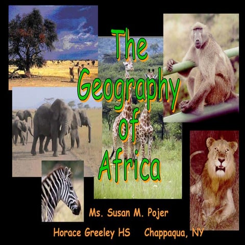 African Geography | PPT