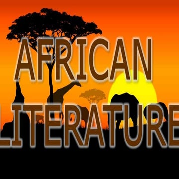 LESSON 1- AFROASIAN literature introduction | PPTX
