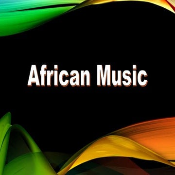 African music | PPT