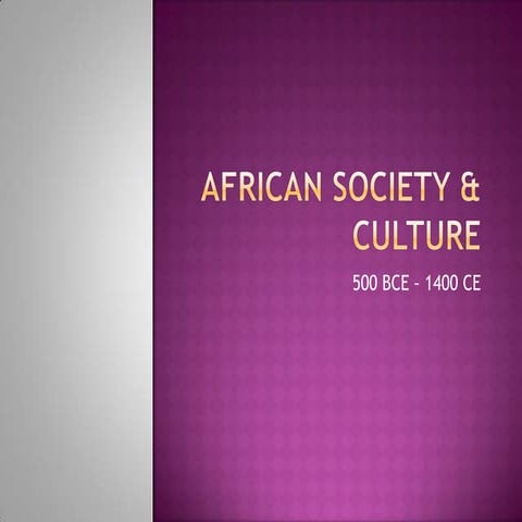 Power Point Presentation on Nigeria | PPT