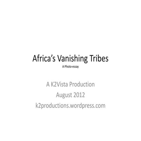 African Culture | PPT