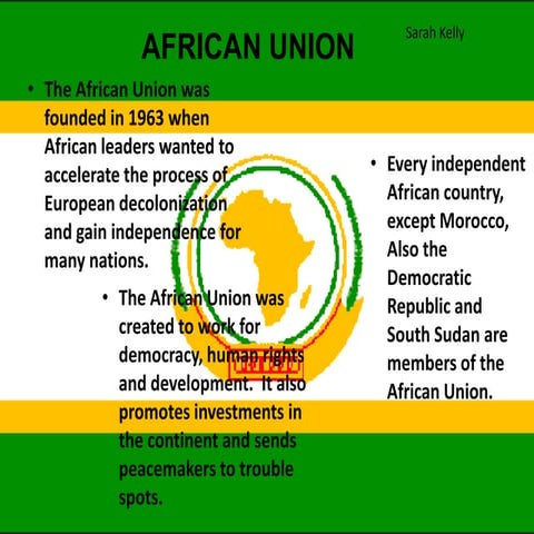 African union | PPTX