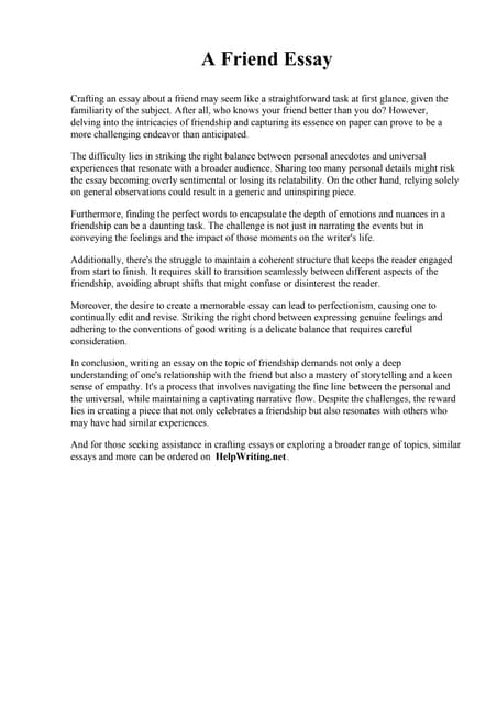 English Essay My Best Friend.pdf