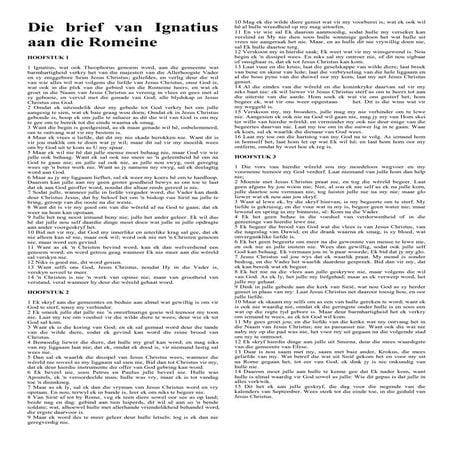 Afrikaans - The Epistle of Ignatius to the Romans.pdf