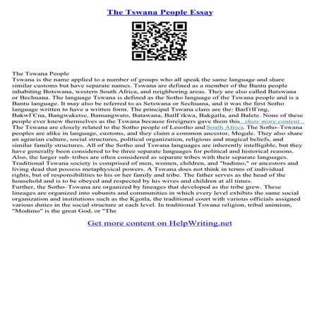 Afrikaans Essays | PDF