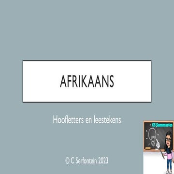 n Koerantberig.pptx vir Afrikaans Graad 5 - 7 | PPTX